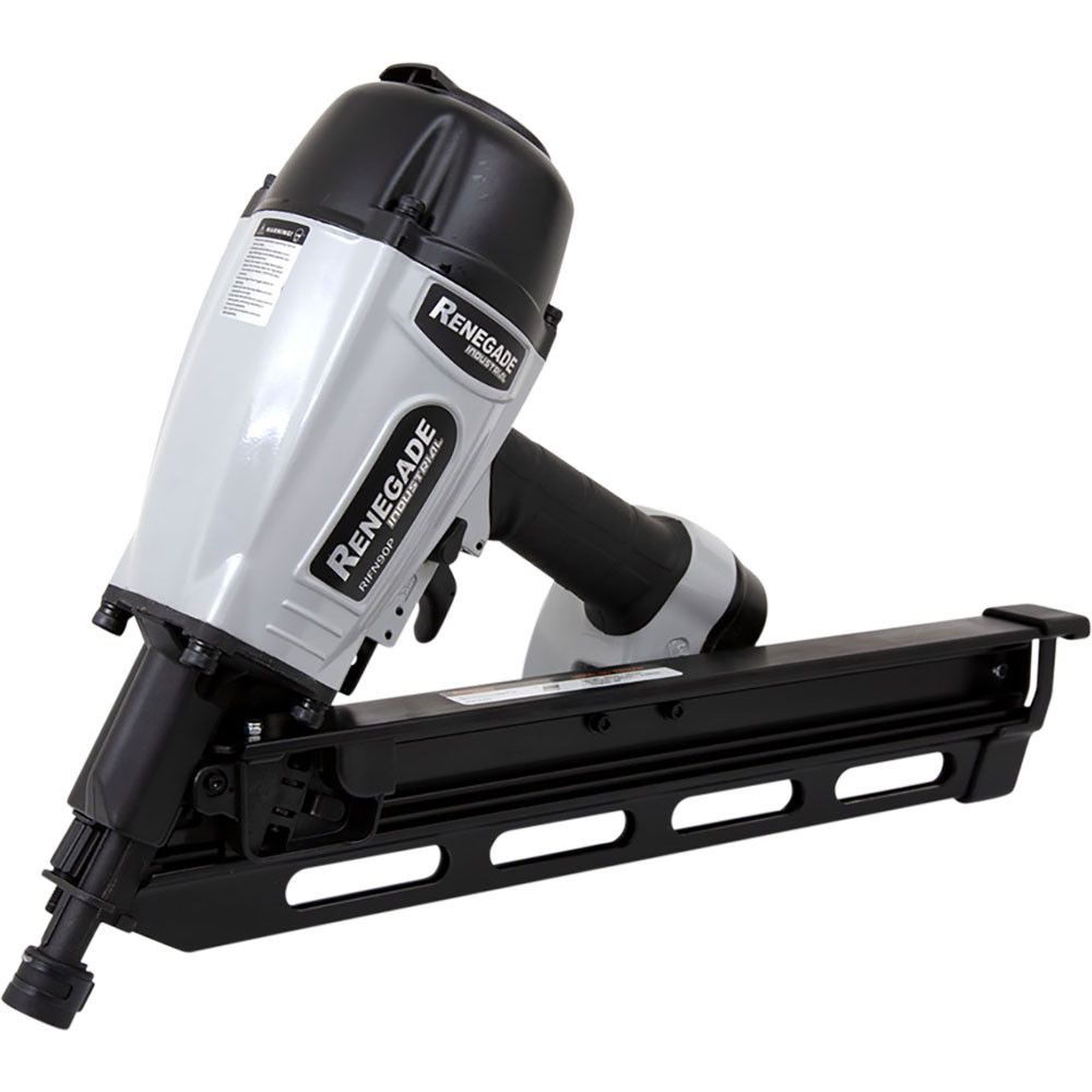 Renegade Industrial 90mm 34 Degree Air Frame Nail Gun - RIFN90P ...