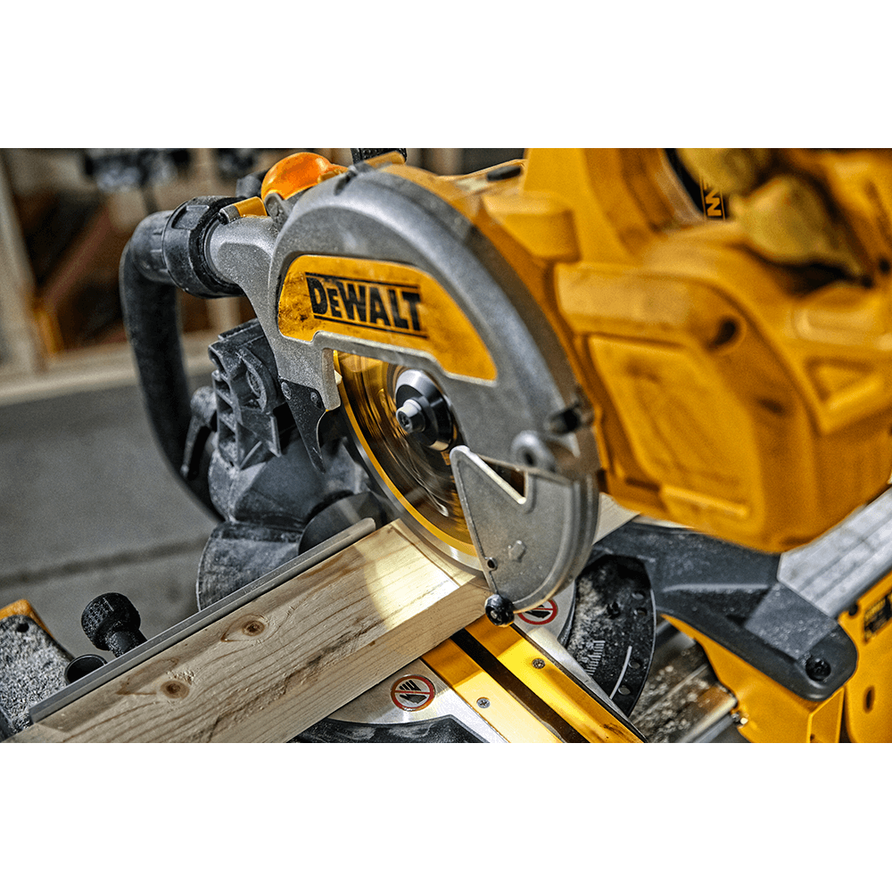 DeWALT 54V FLEXVOLT XR 216mm 8 1 2 Brushless Cordless Mitre Saw Skin DCS777N XJ