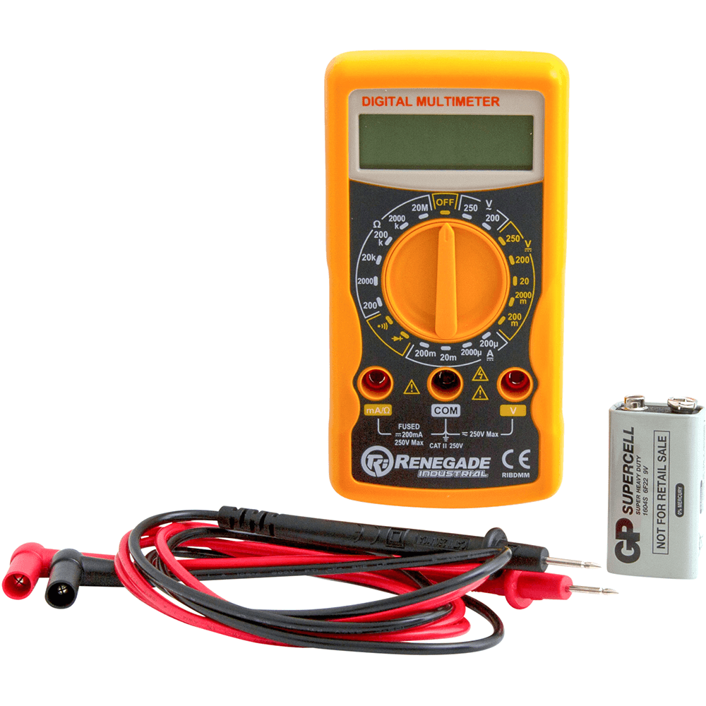 Renegade Industrial Digital Multimeter - RIBDMM | TradeTools