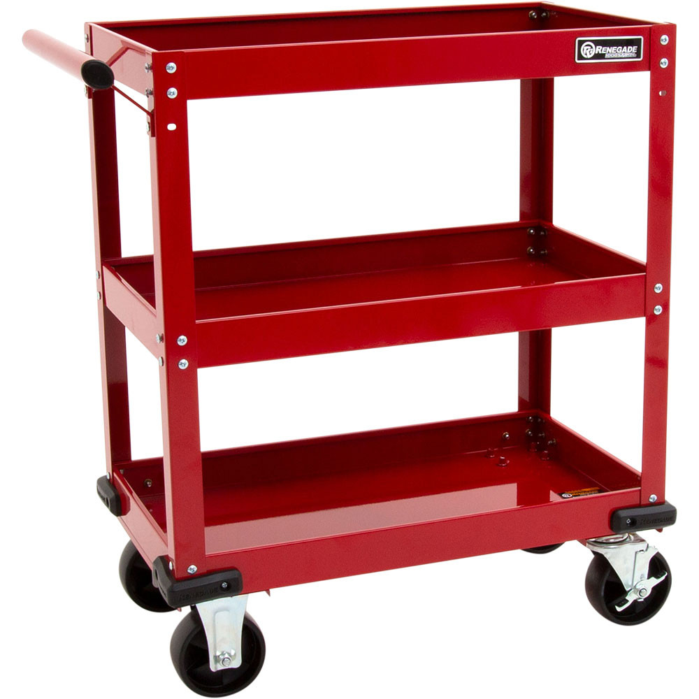 Renegade Industrial 3 Tray Tool Trolley - RI28-3T | TradeTools