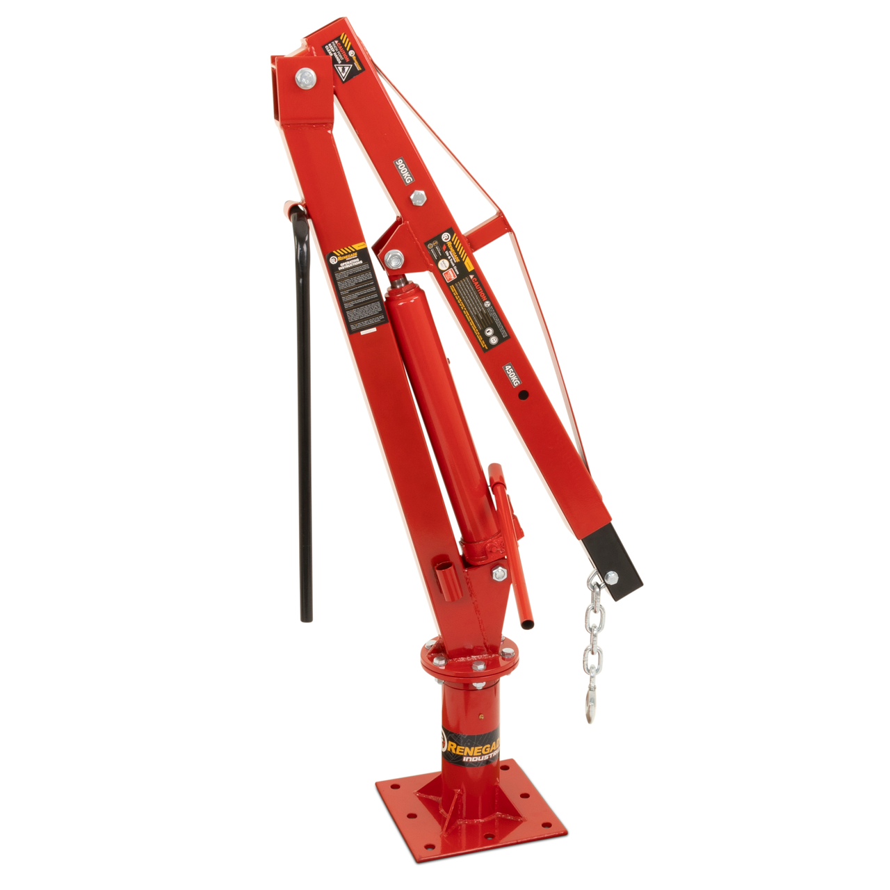 Renegade Industrial 900Kg Ute Swivel Base Vehicle Crane - RIUC900S ...