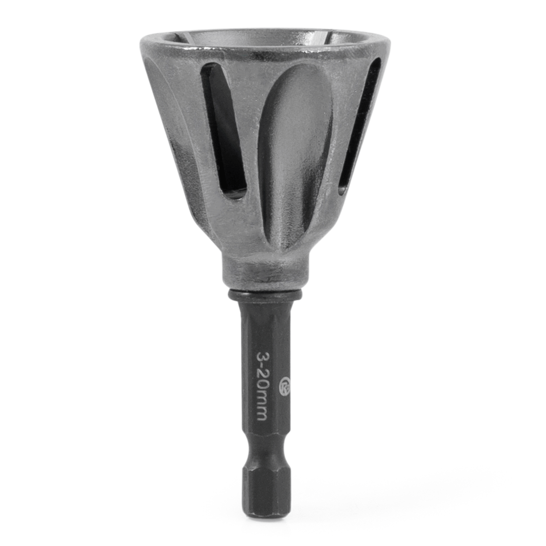 Renegade Industrial 3mm - 20mm 1/4" Hex Drive Deburring Chamfer Tool ...