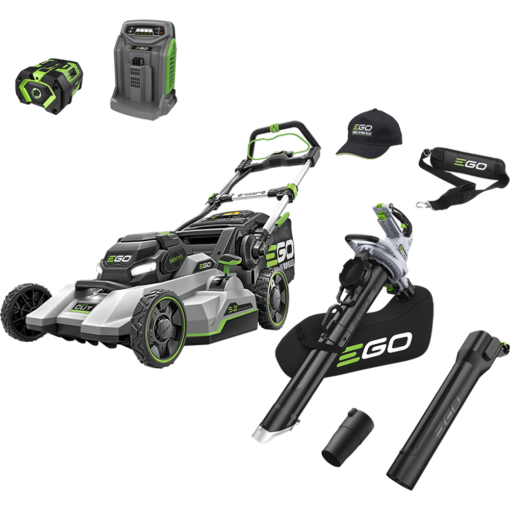 EGO 56V 7.5Ah 52cm (21") Brushless Cordless Select Cut Multi Blade Self ...
