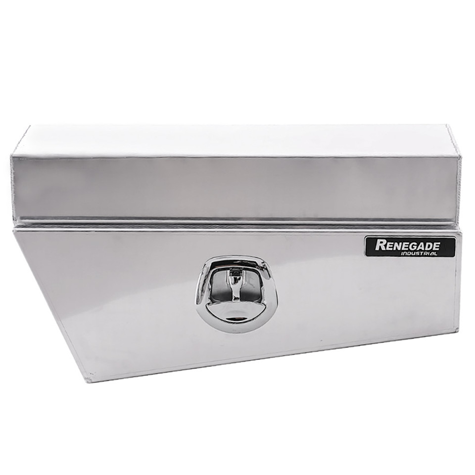 Renegade Industrial 750mm Left Hand Slim Line Flat Aluminium Under Tray ...