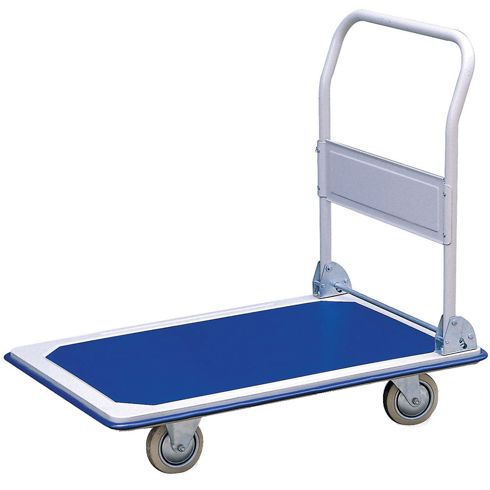 Easyroll 250kg Folding Handle Platform Trolley - TFP250 | TradeTools