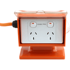 Renegade Industrial 10Amp RCD 4 Outlet Portable Safety Power Box ...