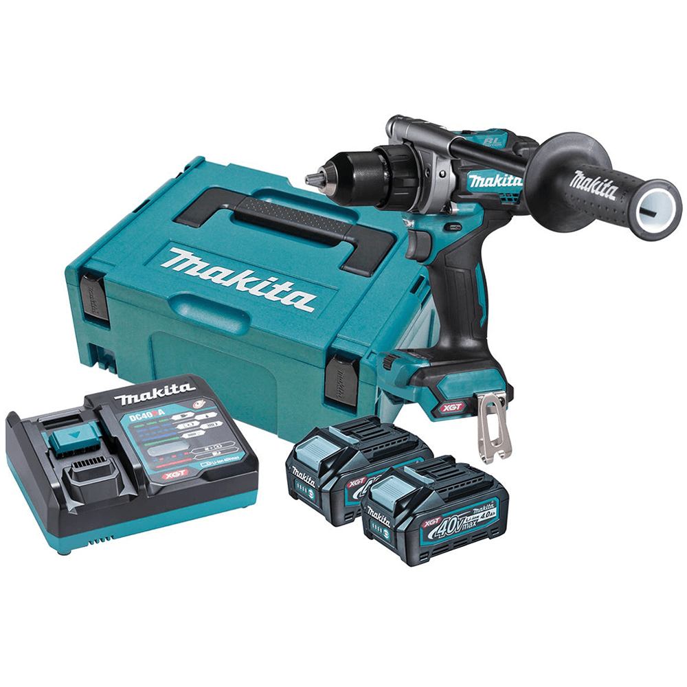 Makita 40V 4.0Ah Max Brushless Cordless Drill Kit - DF001GM201 | TradeTools