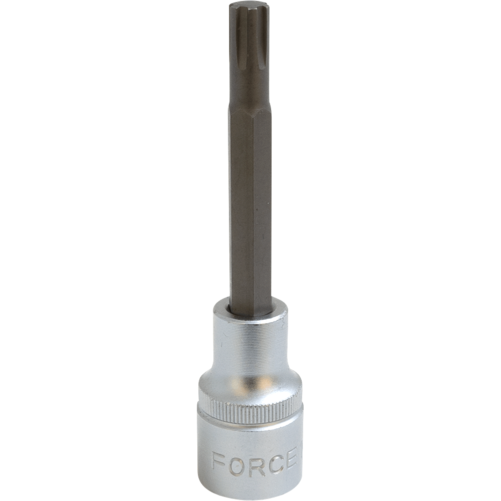 Force M8 x 1/2" Drive 100mm Ribe Bit Socket - 34910008 | TradeTools