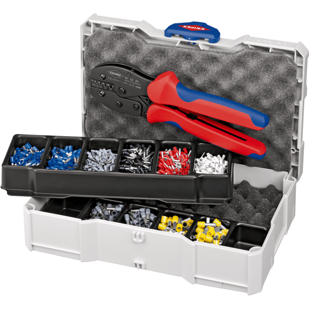 Knipex Assorted Crimping Set For End Sleeves - 979023 | TradeTools