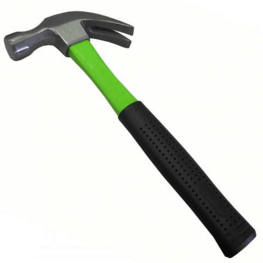 Wattmaster 565g (20oz) Fibreglass Handle Steel Claw Hammer - WATFH ...