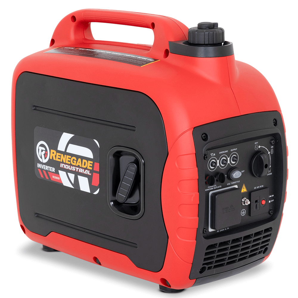Renegade Industrial 2300W 2.5HP Quiet Inverter Generator - RI2800I ...