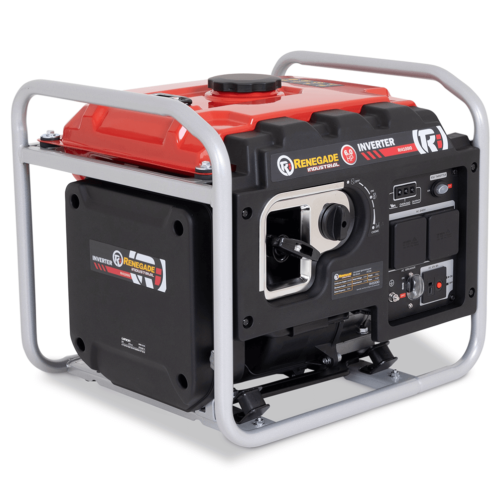 Renegade Industrial 3300W 6HP Open Frame Inverter Generator - RI4100IO ...