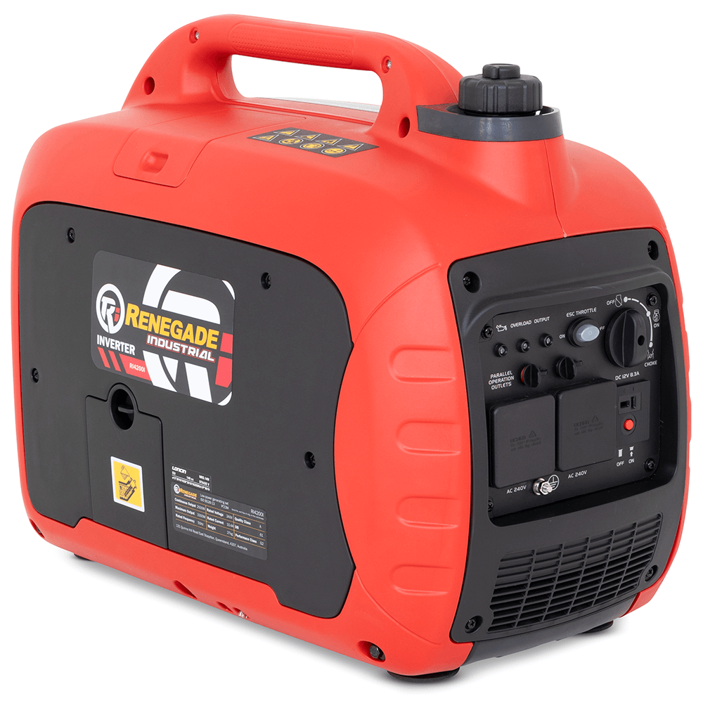 Renegade Industrial 3300W 5.5HP Inverter Generator - RI4200I | TradeTools