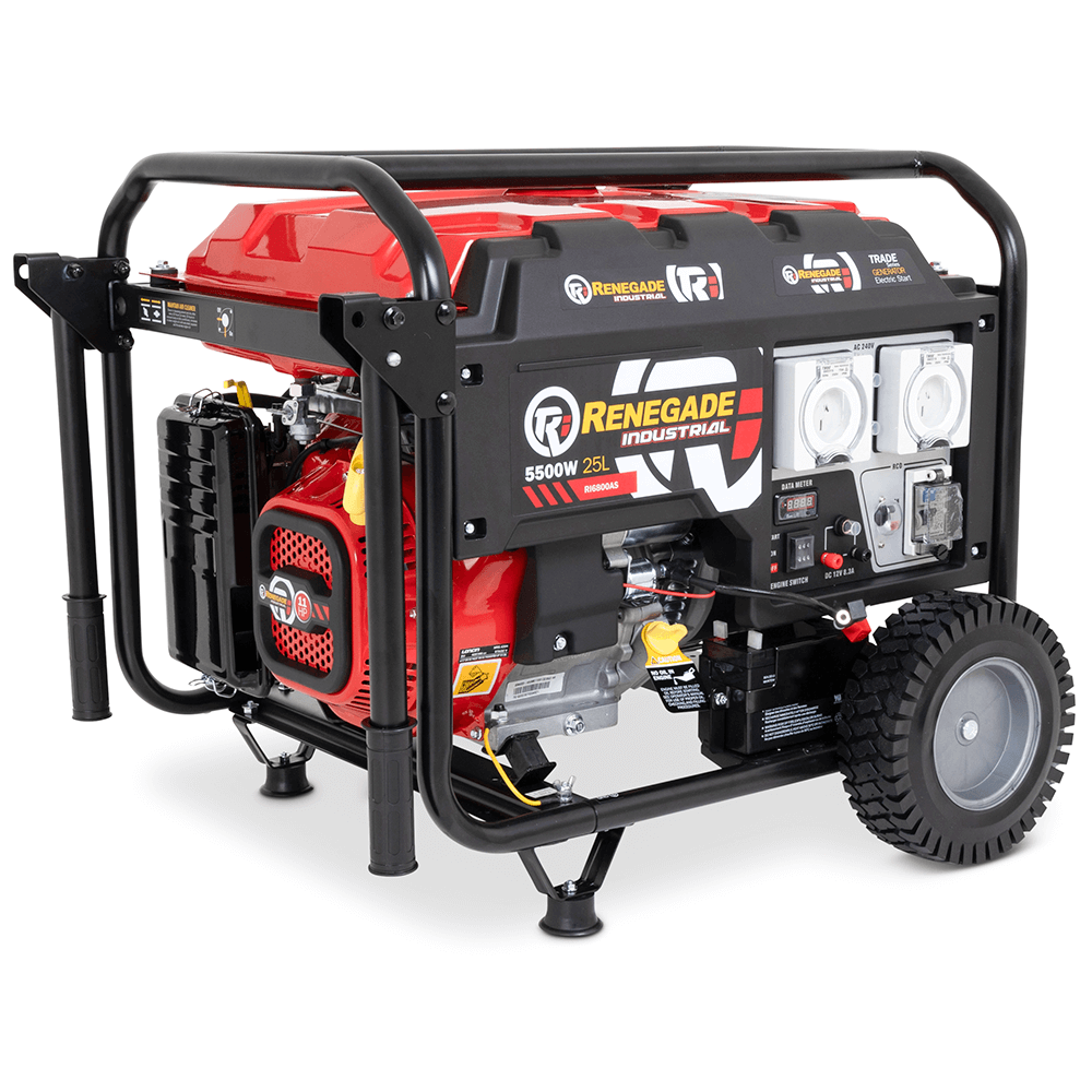 Renegade Industrial 5500W 11HP Generator - RI6800AS | TradeTools