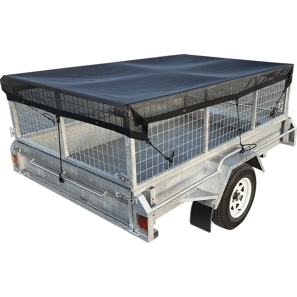 Spider Smart Tarp Mesh Large Box Trailer Cargo Net - 2.8m x 1.9m (9.2 ...
