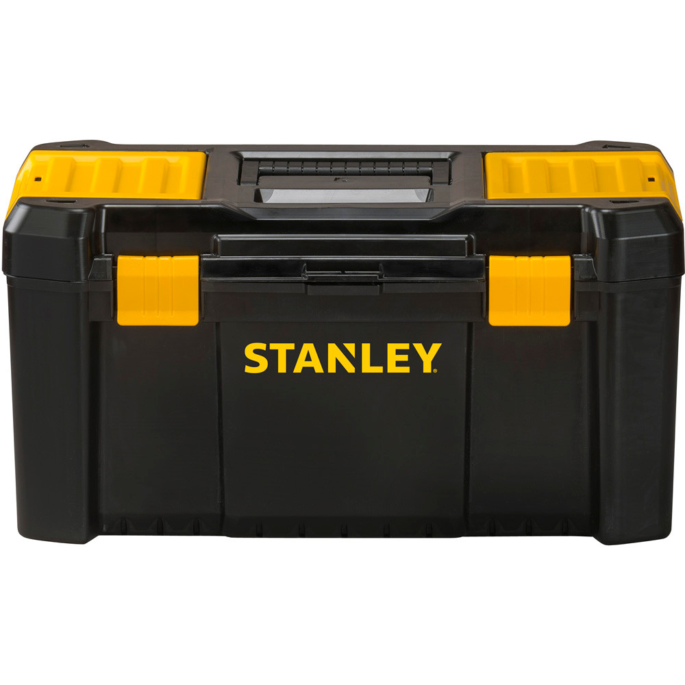 Stanley 480mm Plastic Tool Box With Latches - STST1-75520 | TradeTools
