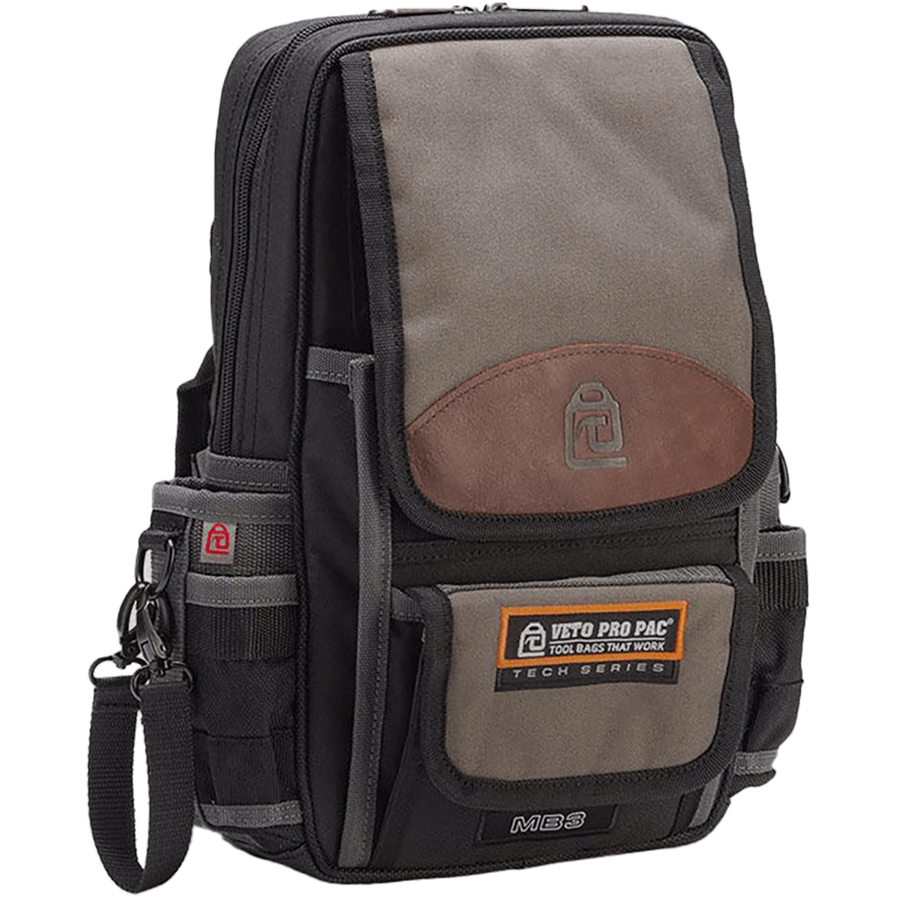Veto Pro Pac MB3 Tech HVAC XL Test Meter Tool Bag - VETOMB3 | TradeTools