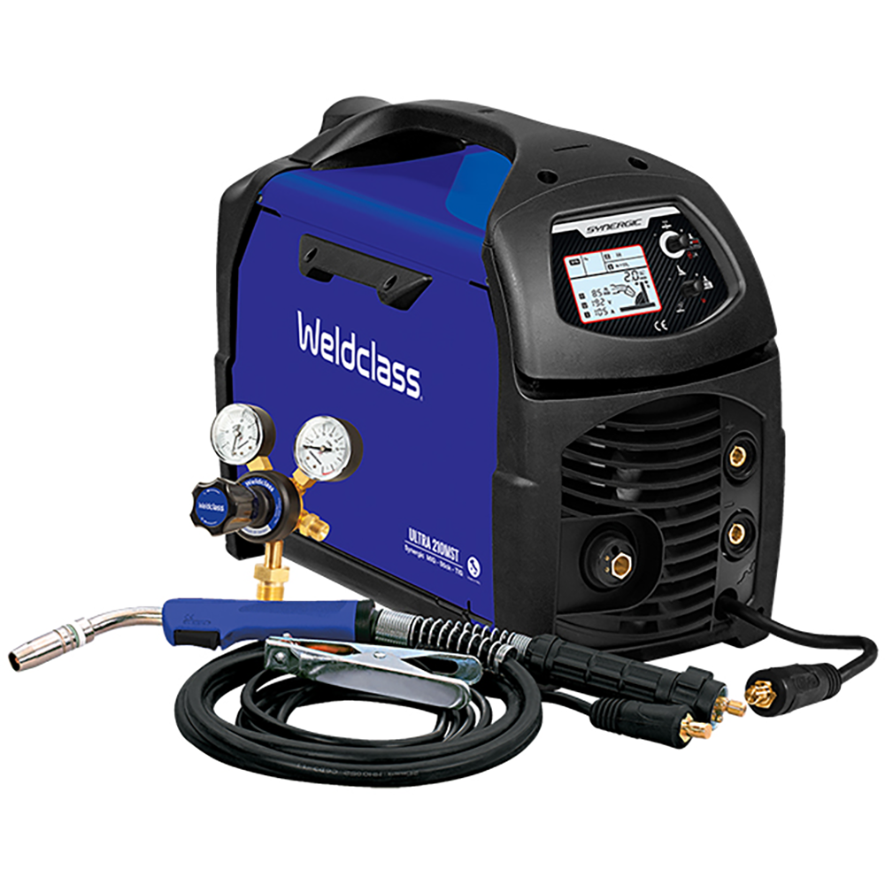 Weldclass ULTRA 210MST 210 Amp MIG/TIG/Arc Welder - Italian Made - WC ...