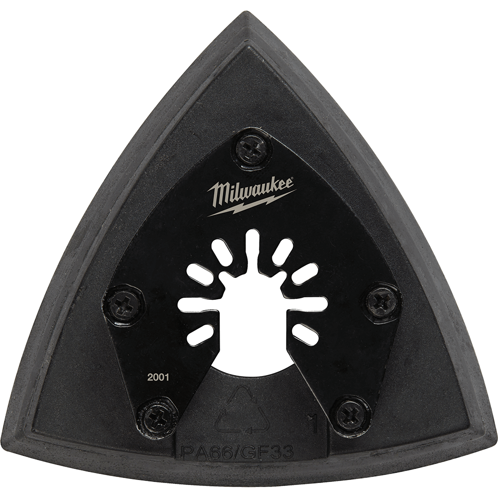 Milwaukee 89mm (3-1/2") OPEN-LOK Triangle Multi Tool Sanding Pad ...