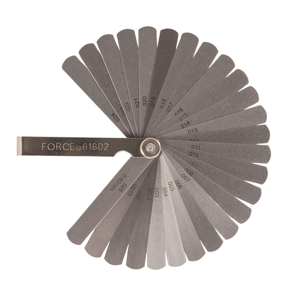 Force 26 Piece Feeler Gauge - 61802 | TradeTools