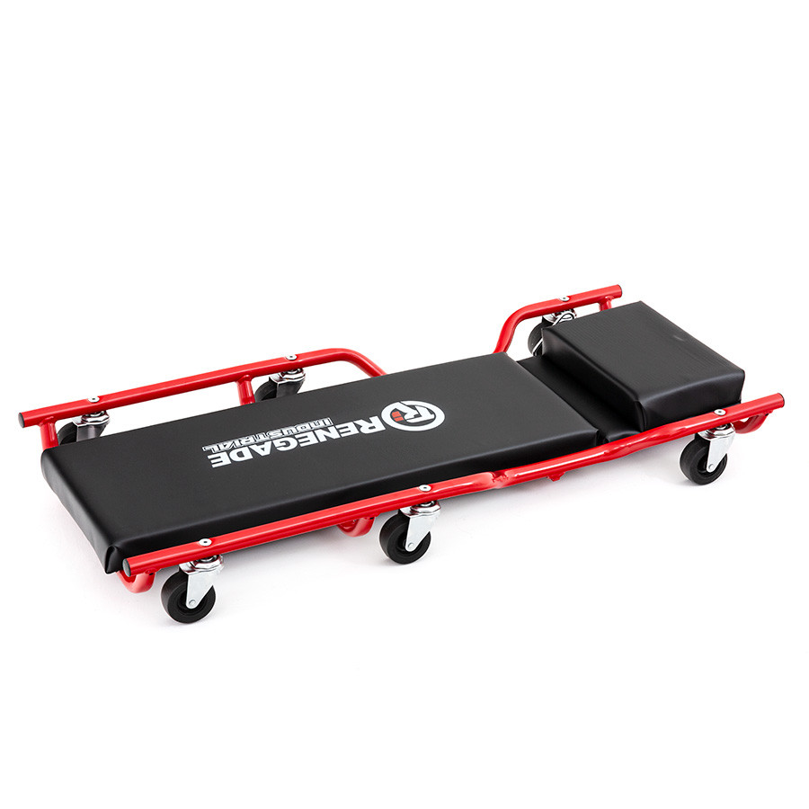 Renegade Industrial 44" Aluminium Creeper - RIAL51C | TradeTools