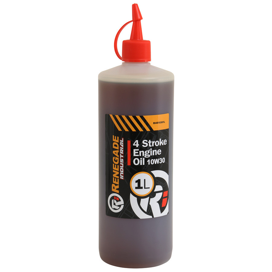 Renegade Industrial 1L 4 Stroke Engine Oil SAE 10W30 Generator Oil ...