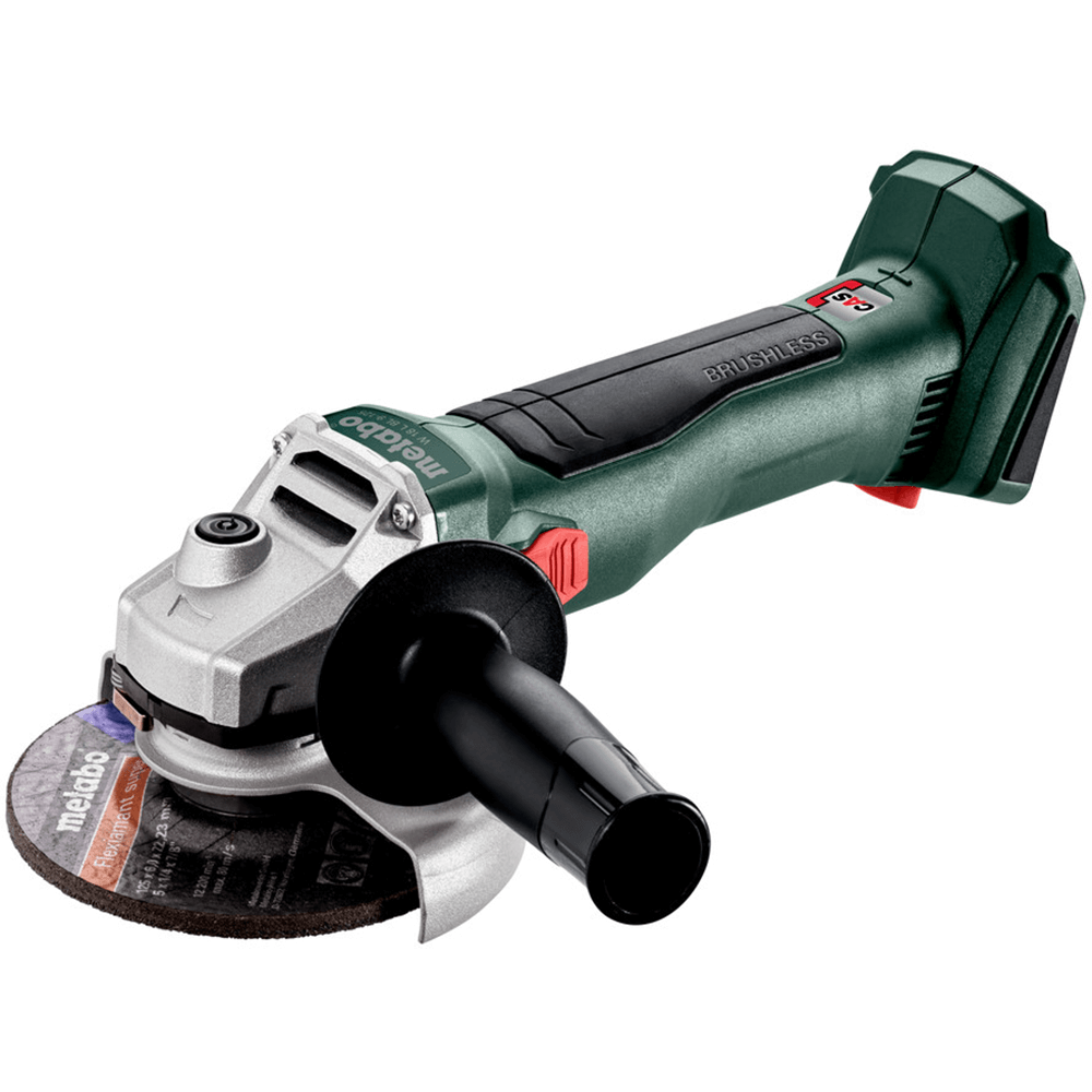 Metabo 18V 125mm (5") Brushless Cordless Angle Grinder Skin - W18LBL9 ...