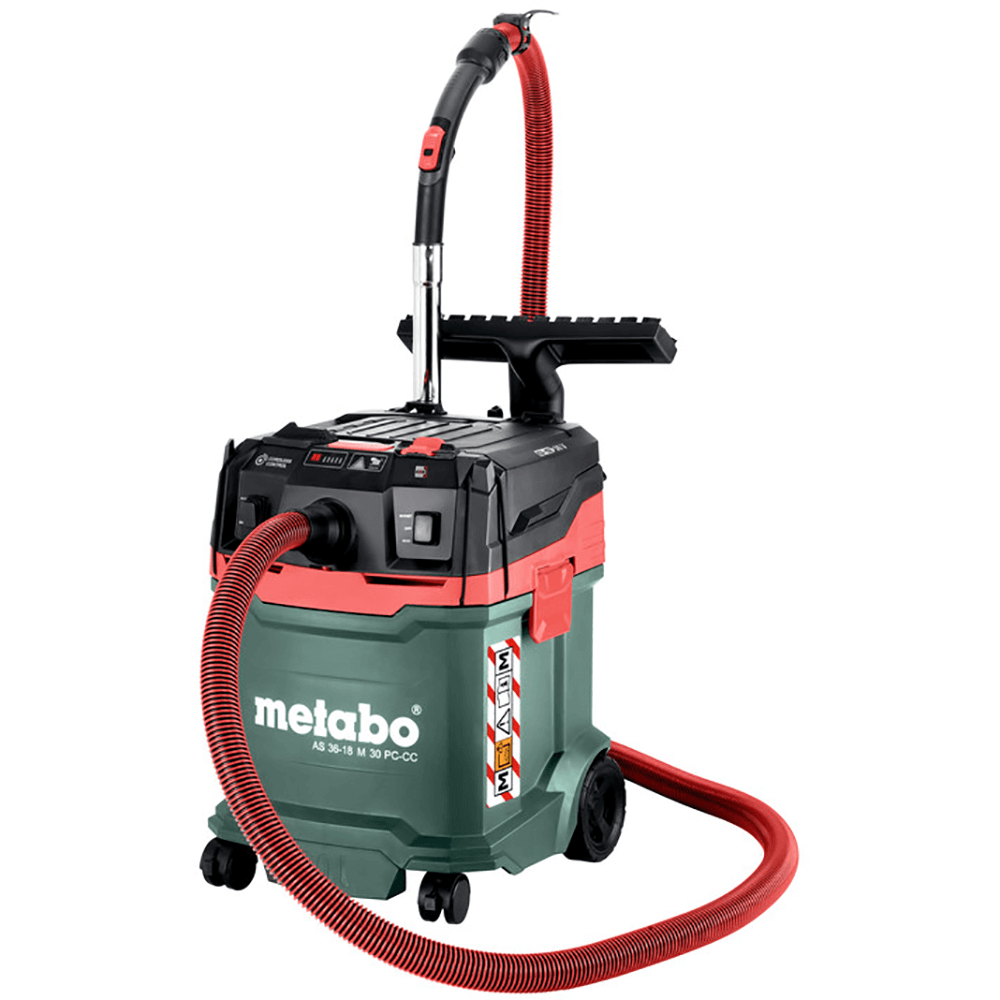 Metabo 36V (18x2) 30L Cordless M-Class Wet & Dry Dust Extraction Vacuum ...