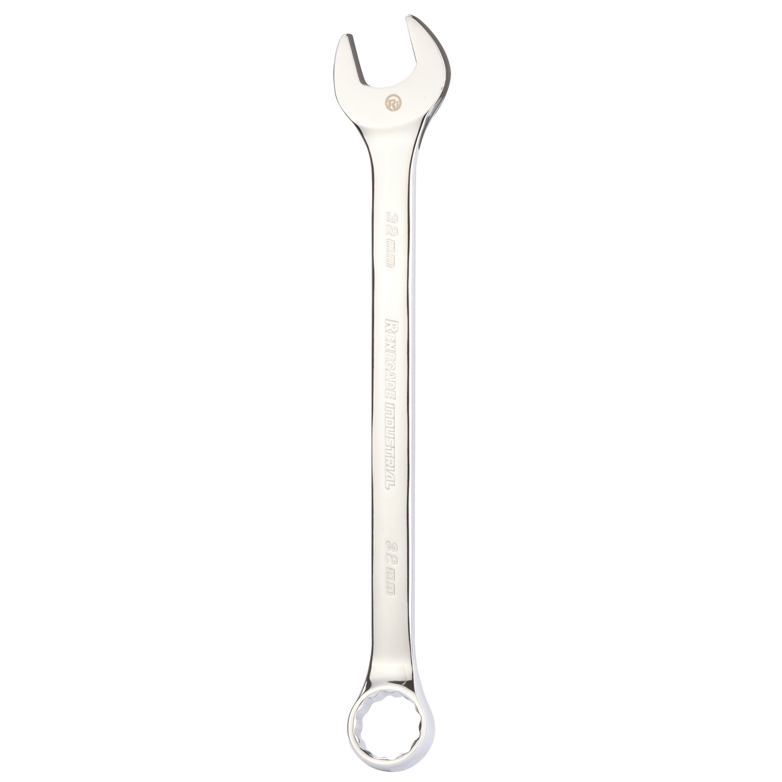 Renegade Industrial 32mm Polished Chrome Metric Combination Spanner ...