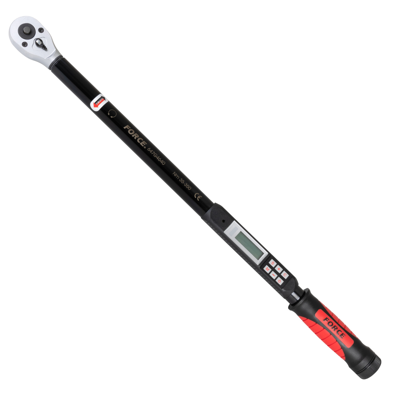 Force 1/2" Drive 35-350Nm Digital Torque Wrench - 647G4640 | TradeTools