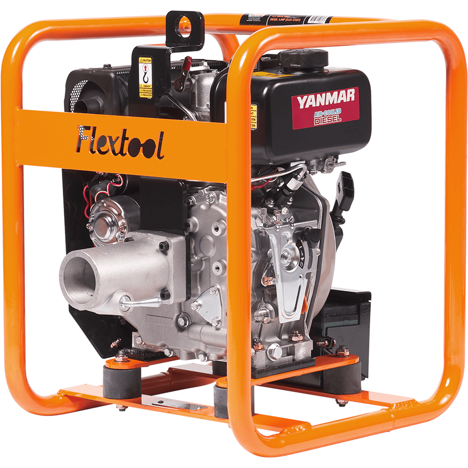 Flextool 4.8hp Electric Start Yanmar Diesel Powered Drive Unit - FDU-DE2 - FT201819-UNIT ...