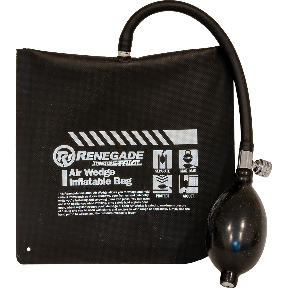 Renegade Industrial 160 x 168mm 135Kg Inflatable Air Wedge Bag ...