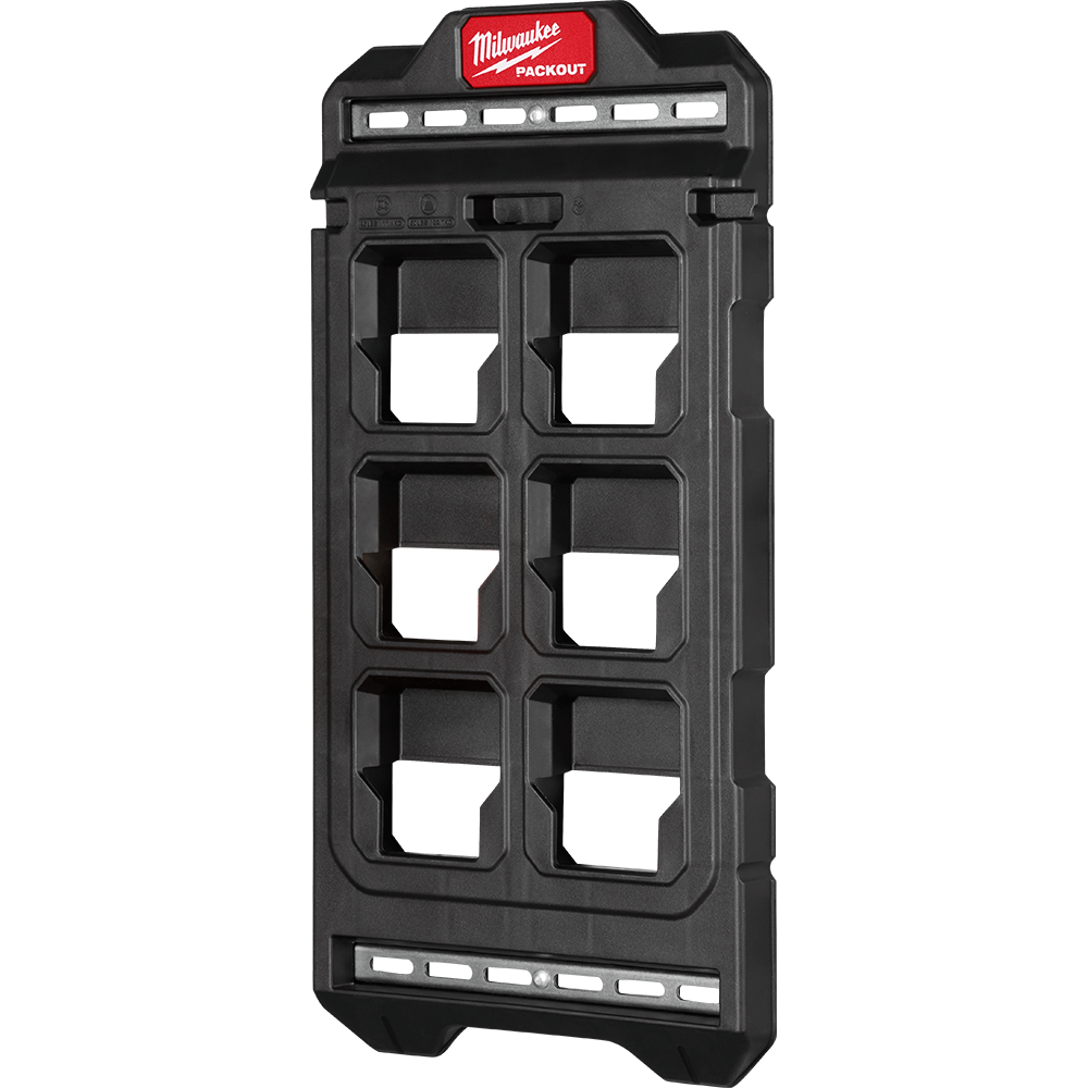 Milwaukee PACKOUT Compact Wall Mounting Plate With Mounting Tracks ...