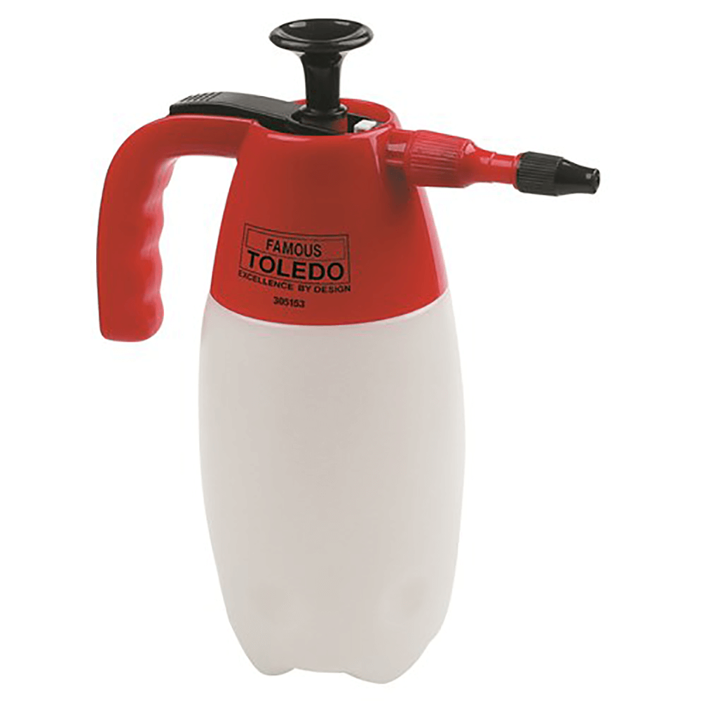 Toledo 1L Automotive Liquid & Solvents Pump Up Pressure Sprayer ...