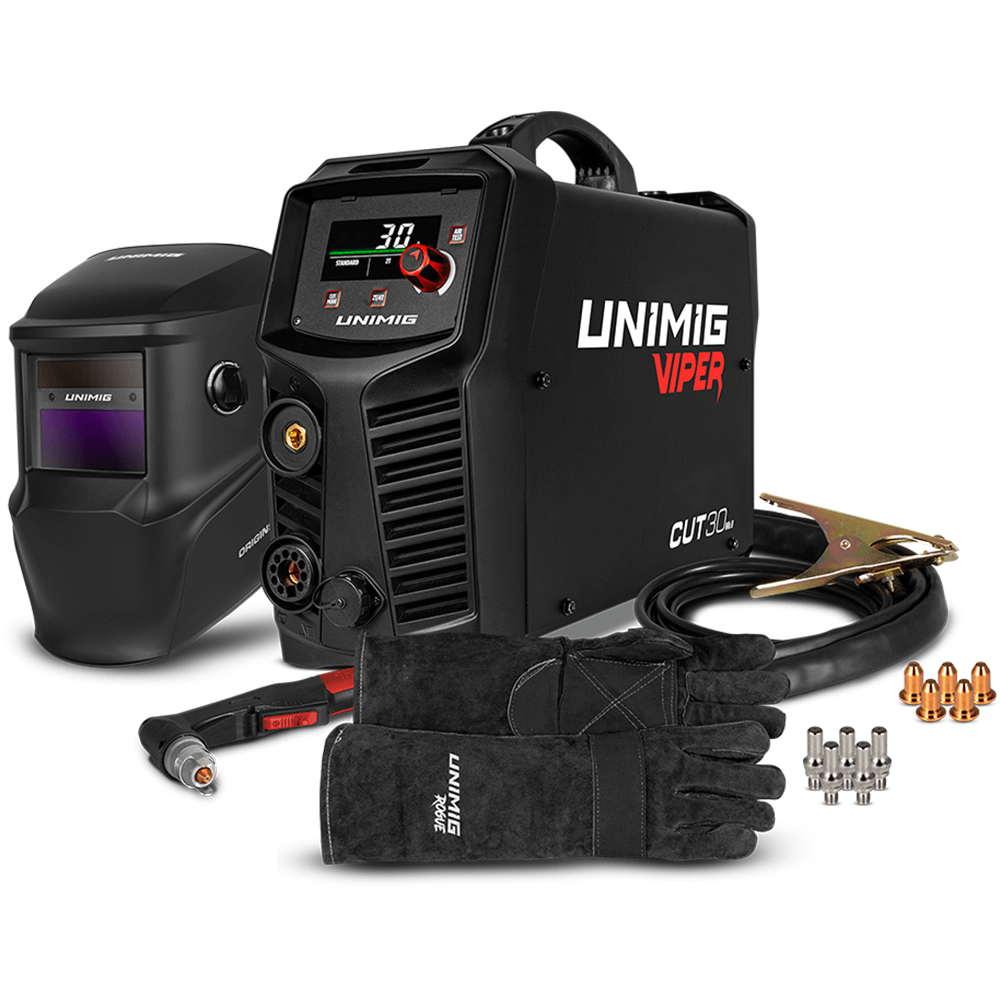 UNIMIG VIPER CUT 30 MK II Plasma Cutter Welder Bundle - PK11103 ...