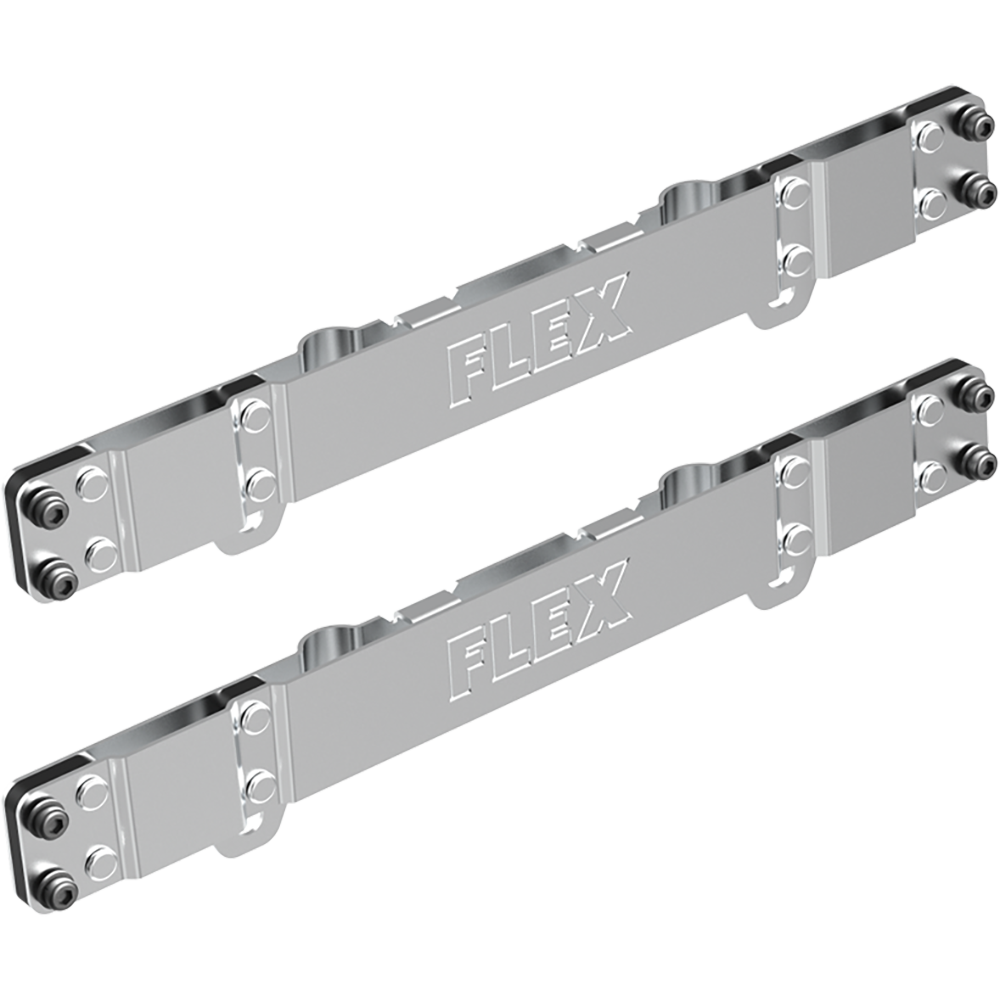 FLEX STACK PACK Side Tool Rack Rails - 2 Pack - FSA1604-2 | TradeTools