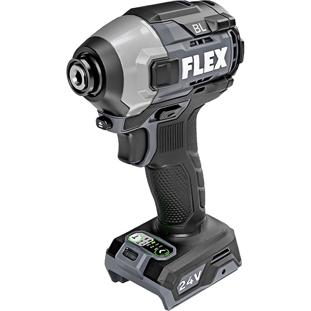 FLEX 24V 1/4" Brushless Cordless Multi-Mode Quick Eject Hex Impact ...