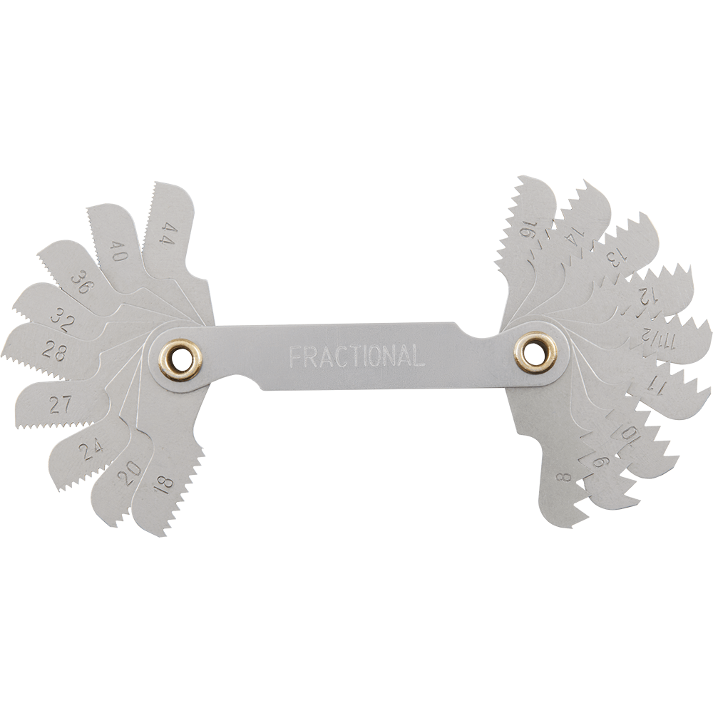 Milwaukee 8-44 TPI SAE Thread Pitch Gauge - 49575011 | TradeTools