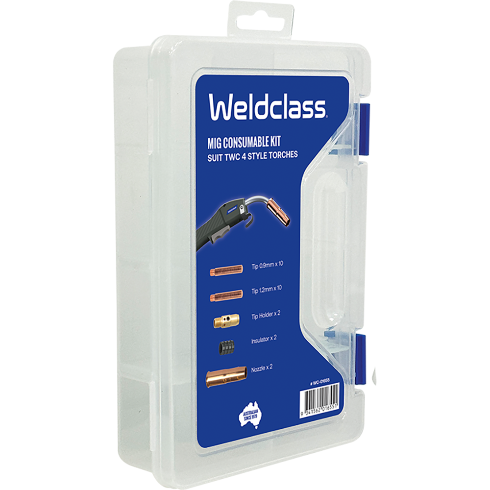 Weldclass Tweco 4 Style MIG Consumable Parts Kit - WC-01655 | TradeTools