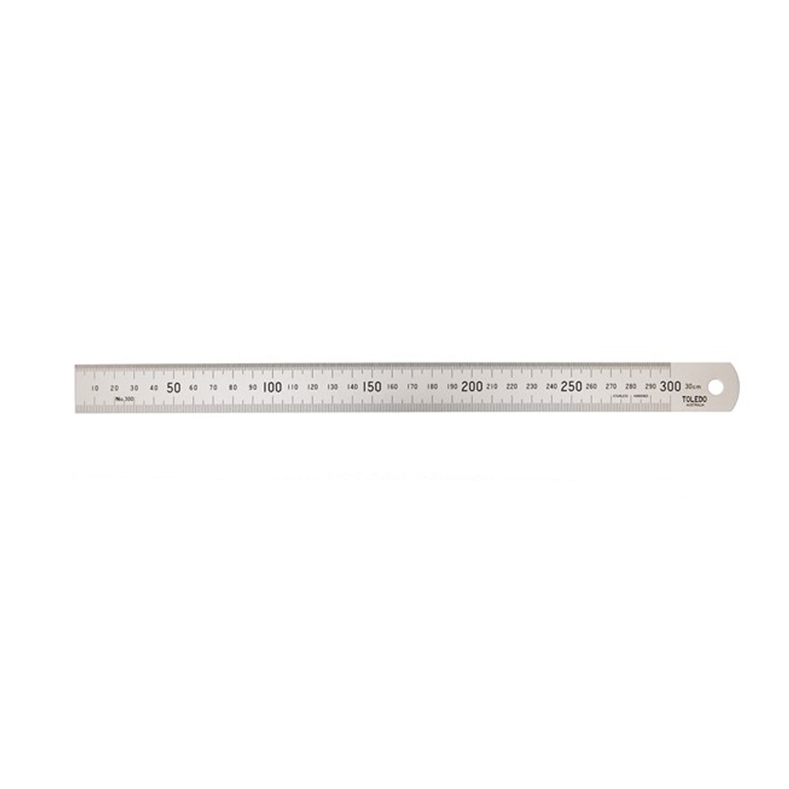 Toledo 300mm (12") Steel Rule - 300M | TradeTools