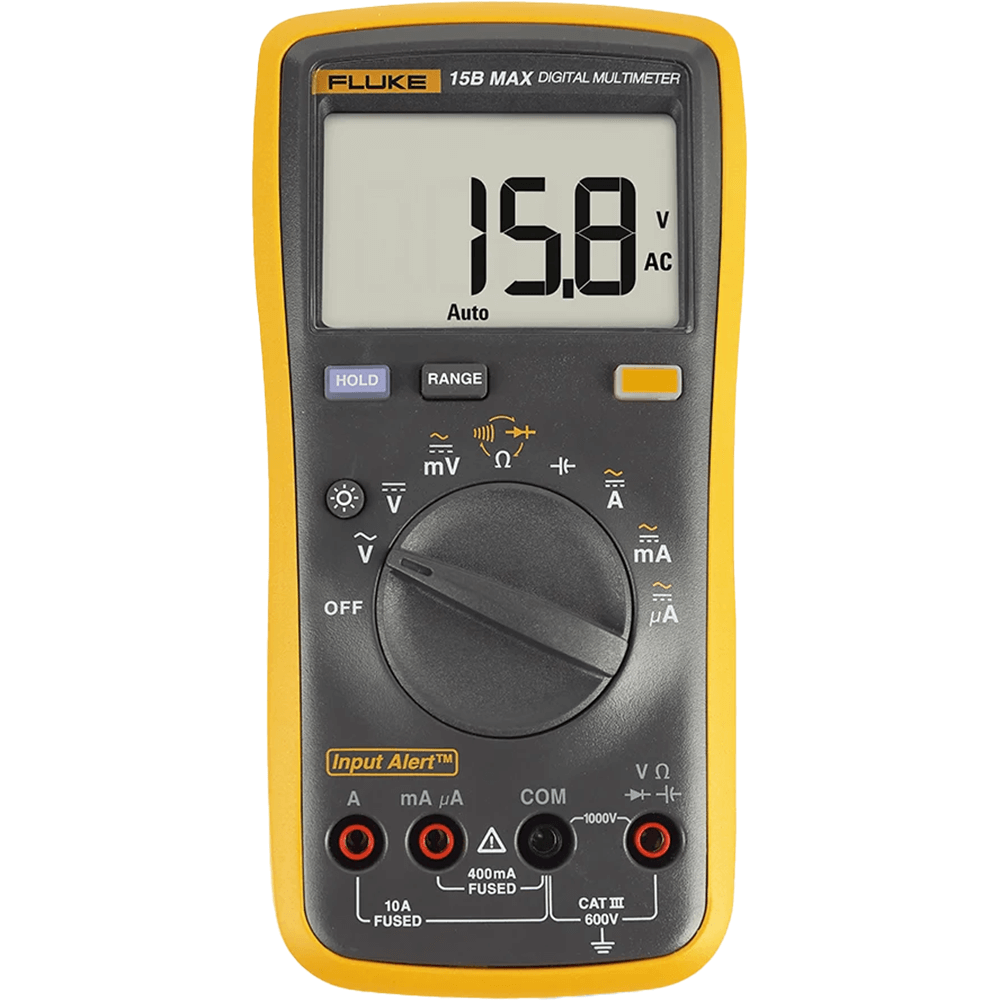 Fluke 15B MAX 1000V Digital Multimeter - FLU15B-MAX | TradeTools