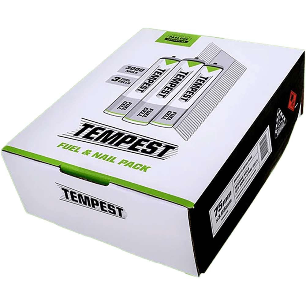 Tempest Impulse 3.05mm x 75mm Bright D-Head Framing Nails - Box Of 3000 ...