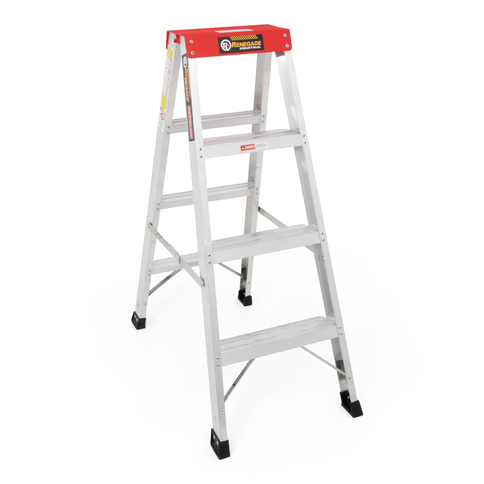 Renegade Industrial 1.2m (4') 150Kg Rated Lite Aluminium Double Sided ...
