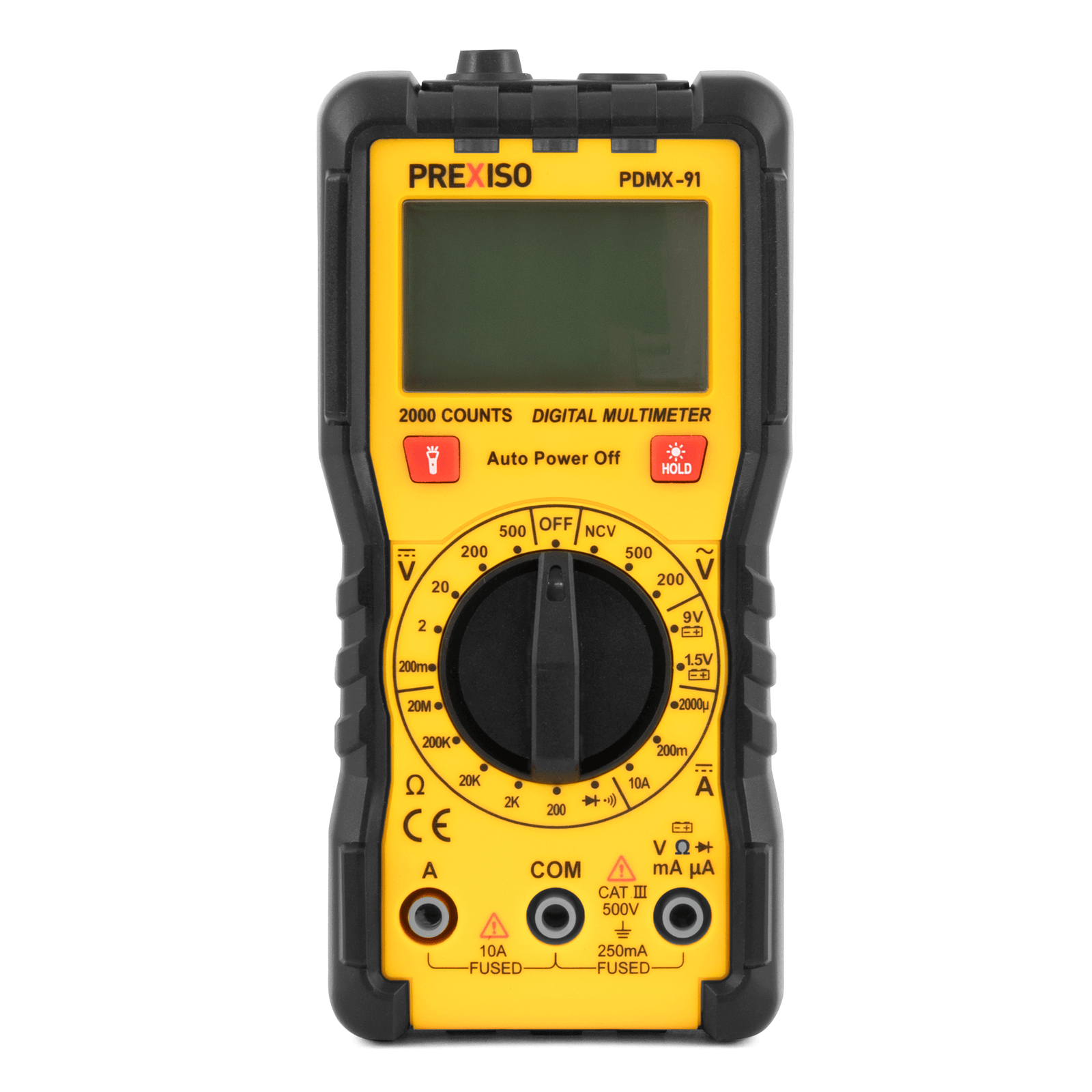 Prexiso 500V AC/DC Digital Multimeter - PDMX-91 | TradeTools