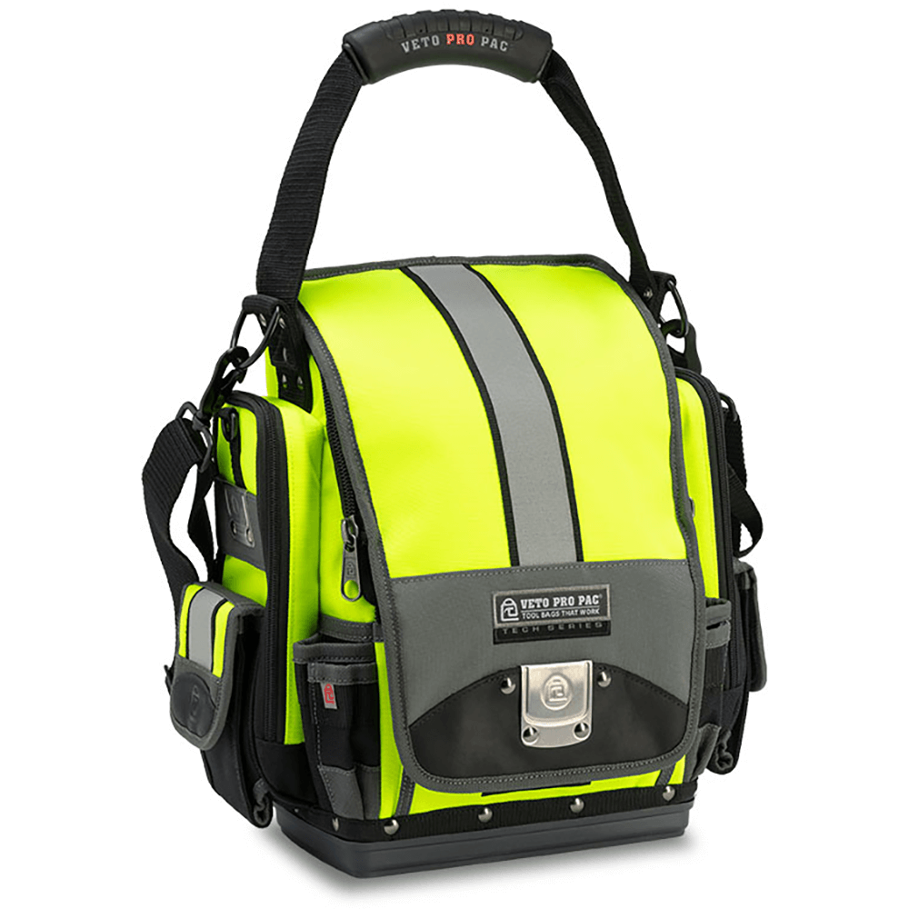 Veto Pro Pac TP-XXL Tech HVAC XXL Tool Pouch With Plastic Base - Hi-Viz ...