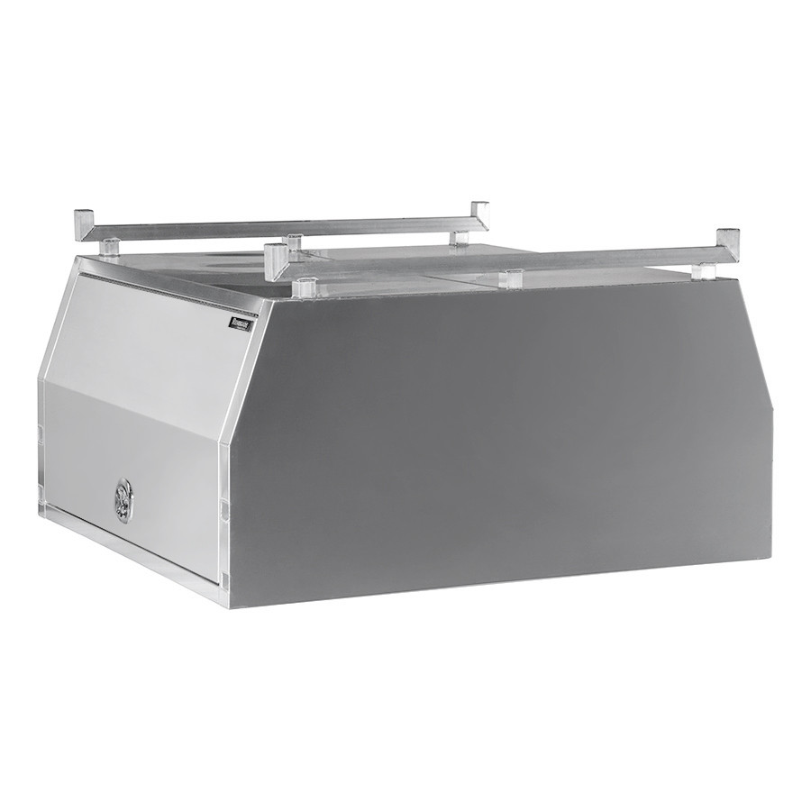 Renegade Industrial 1600mm 2 Door 3PLS Flat 2.5mm Aluminium Ute Canopy ...