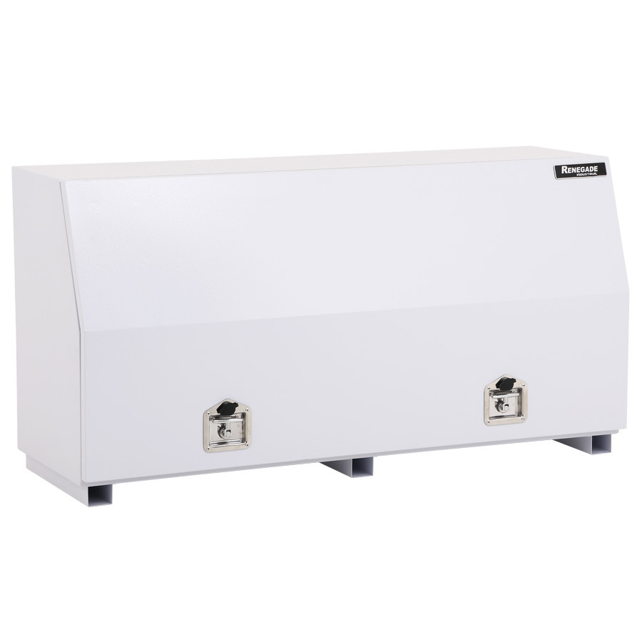 Renegade Industrial 1450mm 3 Drawer White Powder Coat Steel High Side ...