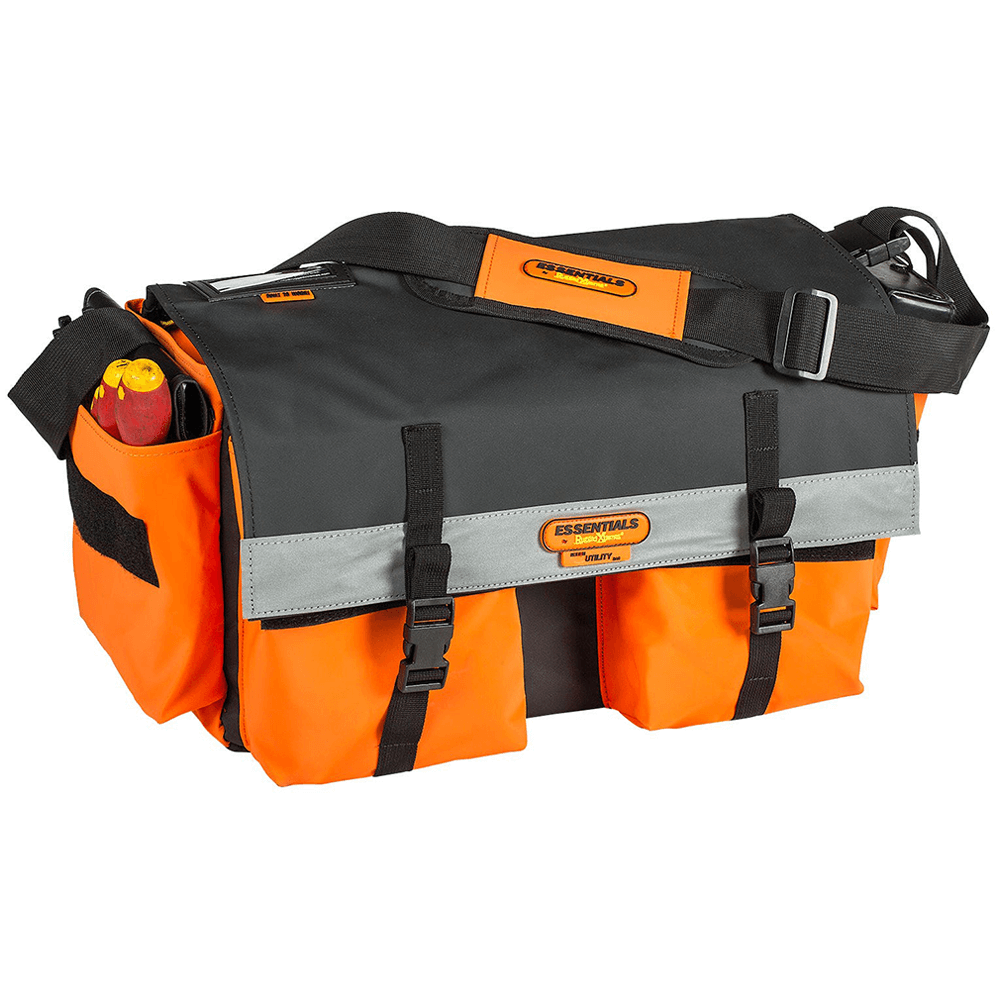 Rugged Xtremes Essentials 28L Orange & Black Utility Tool Bag ...
