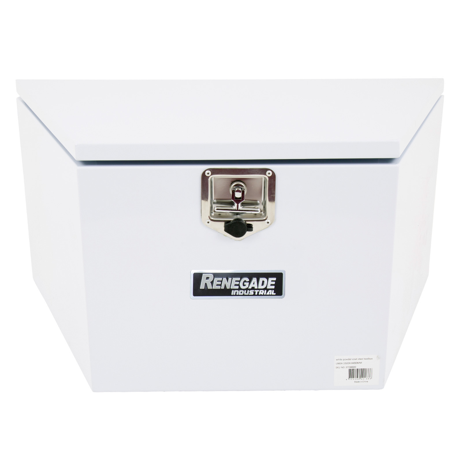 Renegade Industrial 900mm White Powder Coat Steel Drawbar Box - STDB900 ...