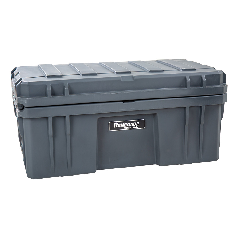 Renegade Industrial 100L End Open LLDPE Grey Tuff Box - TUFF840V3 ...